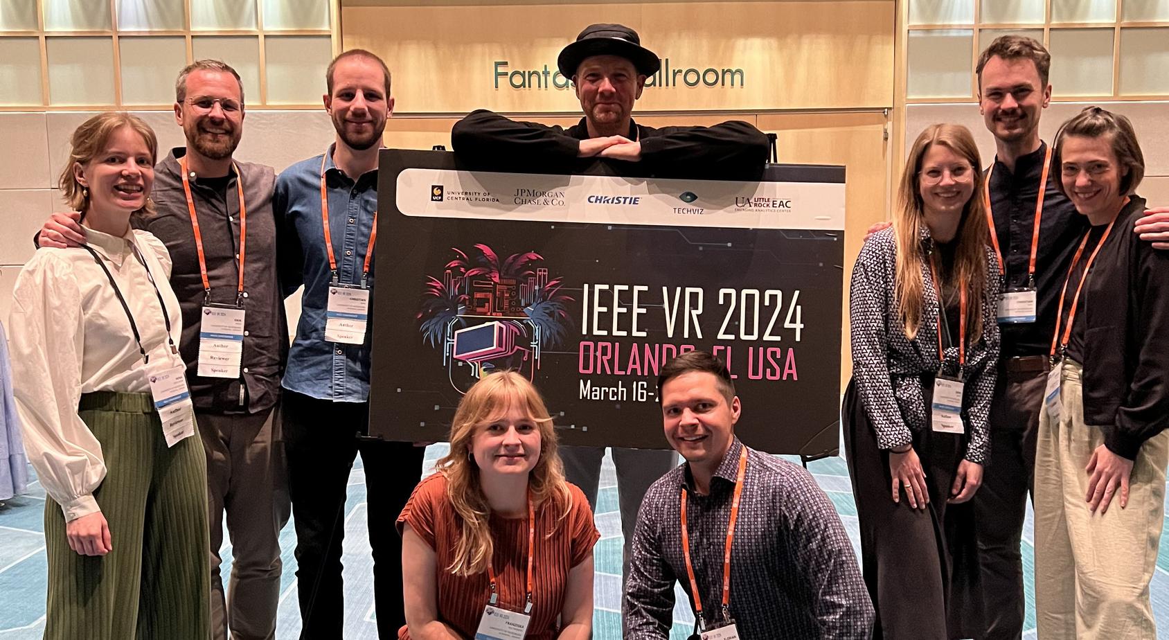 HCI, PIIS and PsyErgo at the IEEE VR 24 Conference in Orlando | Human-Computer Interaction