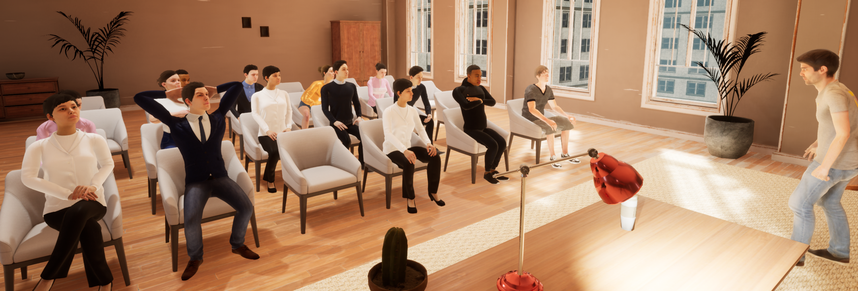 Virtual Audiences | Human-Computer Interaction