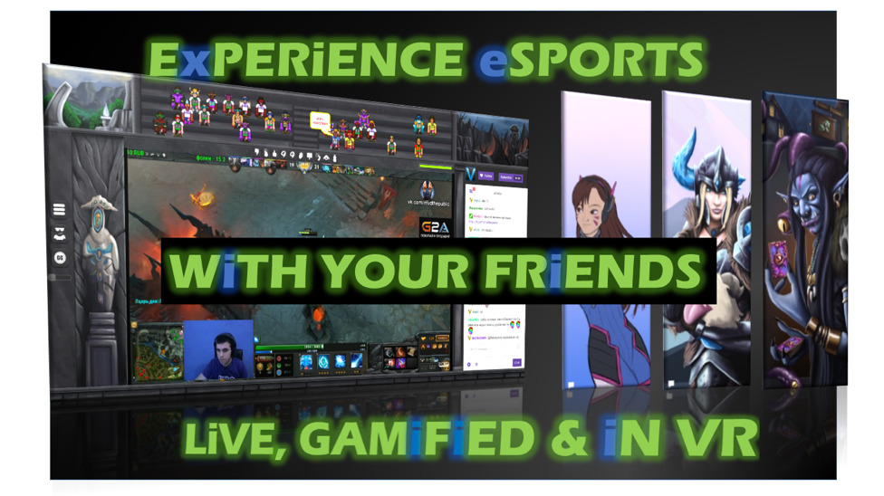 VR.SPORTS 42: An Immersive eSports Viewer | Human-Computer Interaction